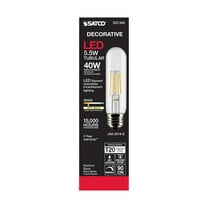Satco S21362 LED ST19 Vintage Style Light Bulbs 5W 120V 4000K 90+ CRI ...