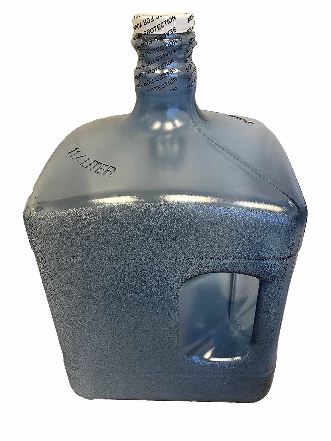 3 Gallon FDA Grade Plastic Reusable Square Water Bottle Container Jug ...