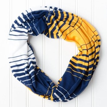 Geometric Game Day Scarf , 40 x 70, 100% Polyester, Multiple Colors ...