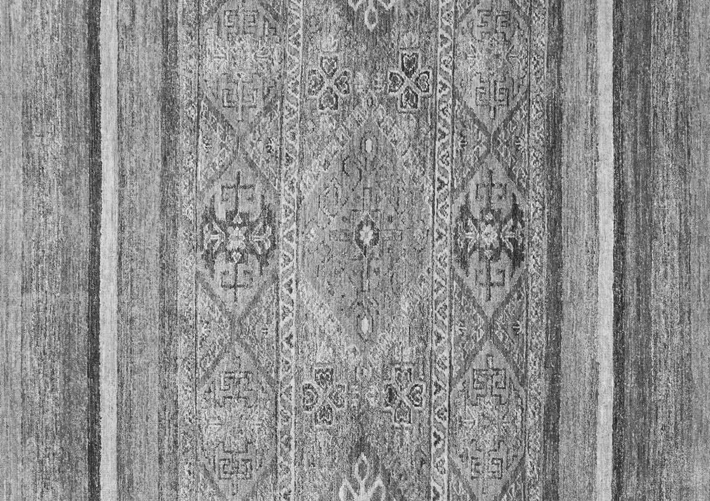 Ahgly Company Indoor Rectangle Abstract Gray Modern Area Rugs, 8' x 10 ...