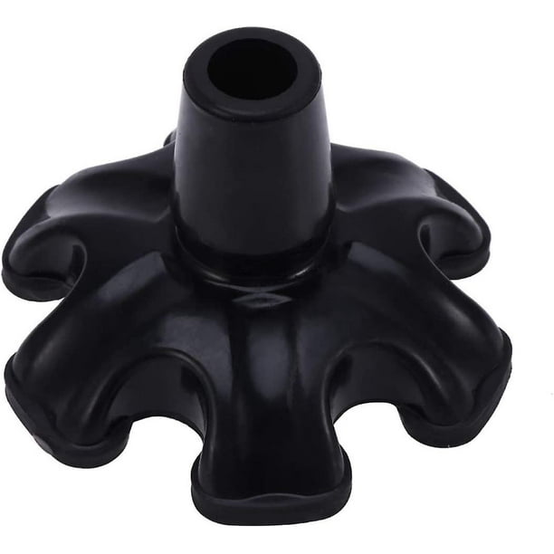 Rubber Cane Tip Self Standing Support Base Foot Pad Replacement 6 Leg ...