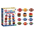 Assorted Foot Bag 12 Pack Knitted Footbags Set with Calendar Blind Box ...