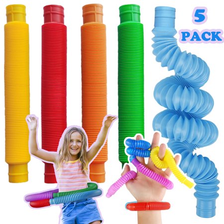 AJDOLL Pop Tubes Fidget Toys Pop on Its Autism Sensory Toy Fidget ...