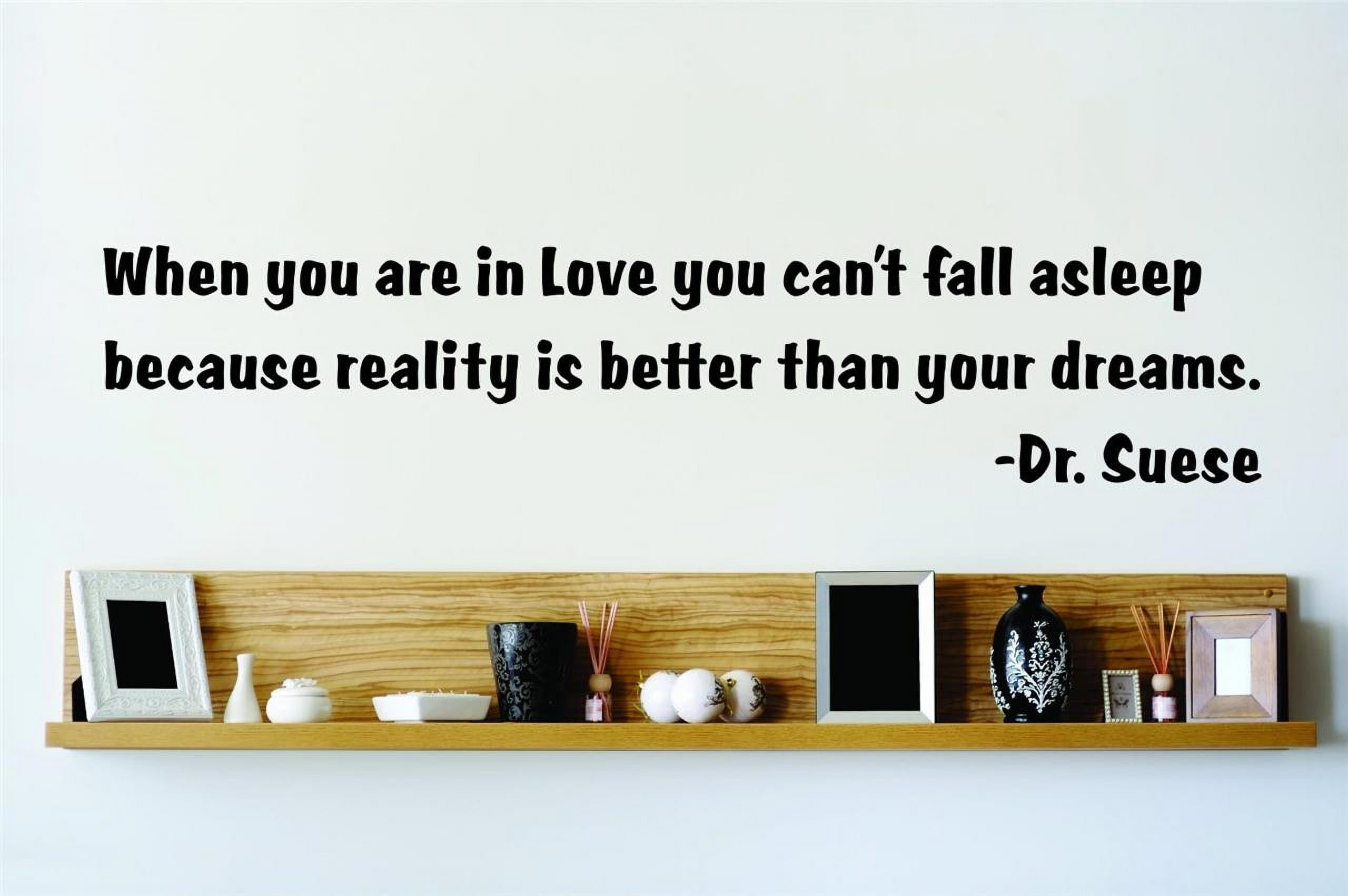 Design With Vinyl When You Are In Love You Can't Fall Asleep Artwork ...