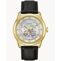 Bulova Modern Mechanical Wrist Watch, Automatic Men's Watch 98A203 with ...