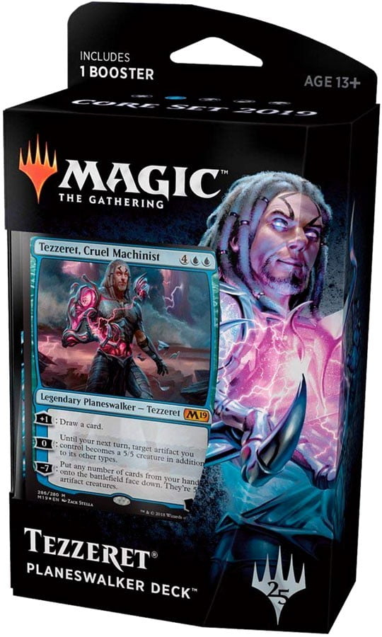 MtG Magic Core Set 2019 Tezzeret Planeswalker Deck - Walmart.com