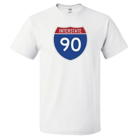 ShirtScope - I90 Shirt Interstate 90 T Shirt I-90 Highway Tee Gift ...