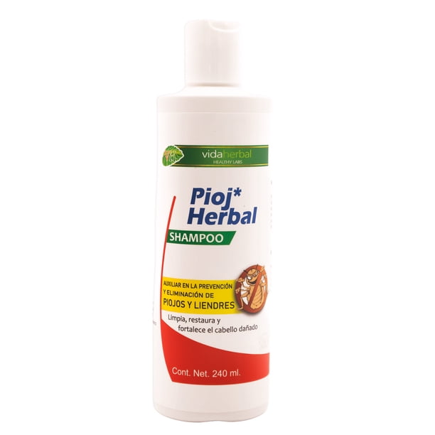 Shampoo VIDA HERBAL Sin Sulfatos ni Parabenos Piojos y Liendres ...