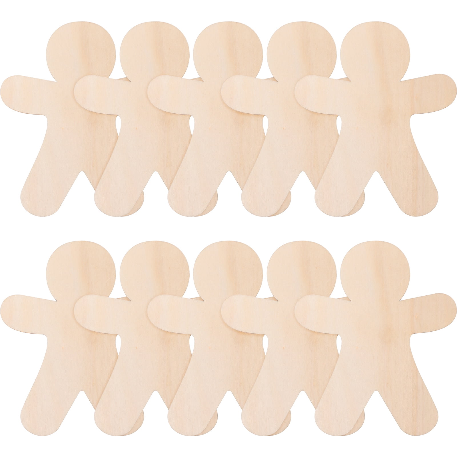Click here for Fomiyes 10pcs Diy Wood Cutouts Unfinished Christma... prices