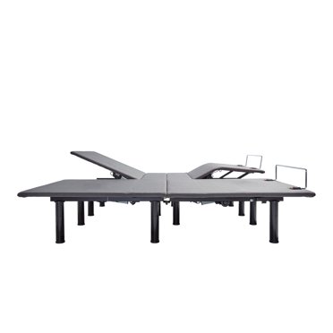 Split King Adjustable Bed Frame with Massage,USB Ports,Head/ Foot Tilt ...
