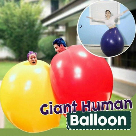 72 Inch Human Balloon Round Climb In Balloon Thick Latex Balloon For ...