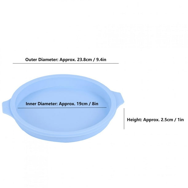 Cake Tray Round Shape 8 Inch Disc Accessories Pastry Rainbow Baking ...