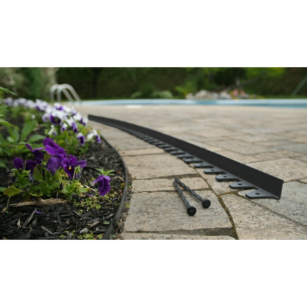 Flexi-Pro Paver Edging - 24 ft. Professional Grade with 24 spikes ...
