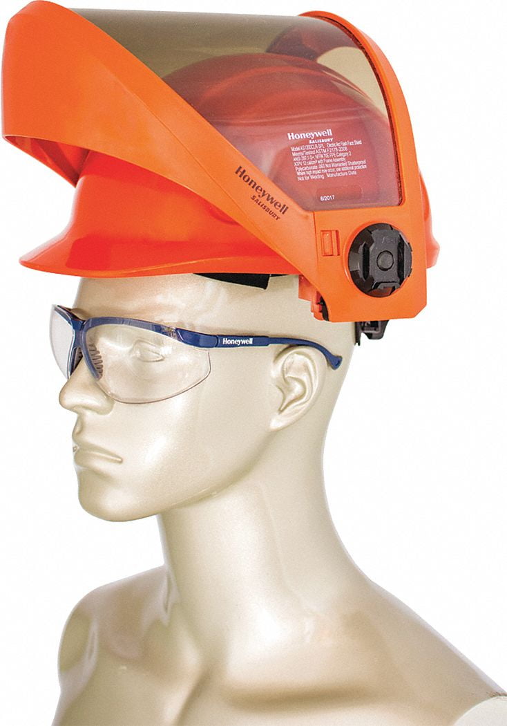 Honeywell Salisbury Hard Hat,Includes Face Shield,2 lb. wt. AS1000HAT ...