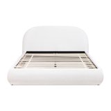 Jennifer Taylor Home Archie Puffy Grounded Upholstered Platform Bed ...