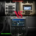 "2007-2012 Ford Escape Android 12.0 Carplay, Double DIN Install, 9 ...