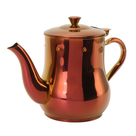 Stainless Steel Tea Pot, Streamlined Water Outlet Tea Pot 500ml For ...