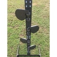 Magnum Target Dueling Tree Stand Reactive Target AR500 Steel 6ft Tall ...