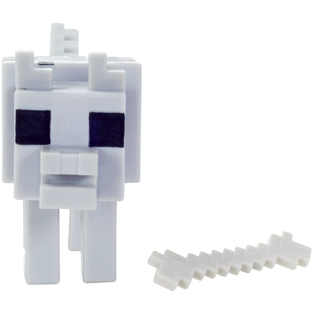 Minecraft Biome Builds Skeleton Wolf Action Figure (3.25") - Walmart ...