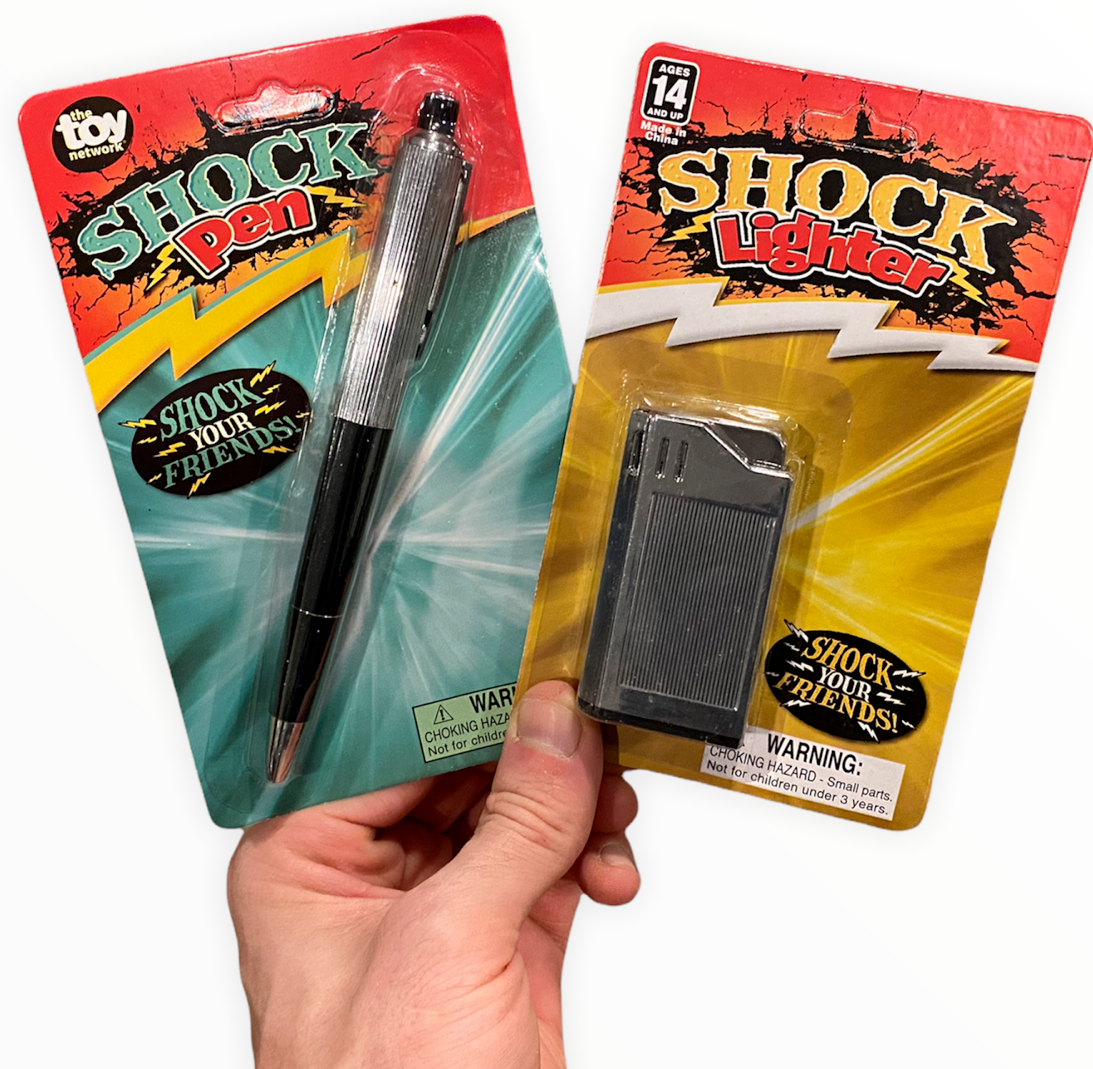 2 NEW SHOCK ITEMS COMBO 1 LIGHTER 1 INK PEN SHOCKING GaG Gift 2 NEW SHOCK ITEMS COMBO 1 LIGHTER 1 INK PEN SHOCKING GaG Gift