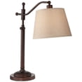 Regency Hill Adjustable Downbridge Desk Lamp, 30.5" Tall, Bronze Metal ...
