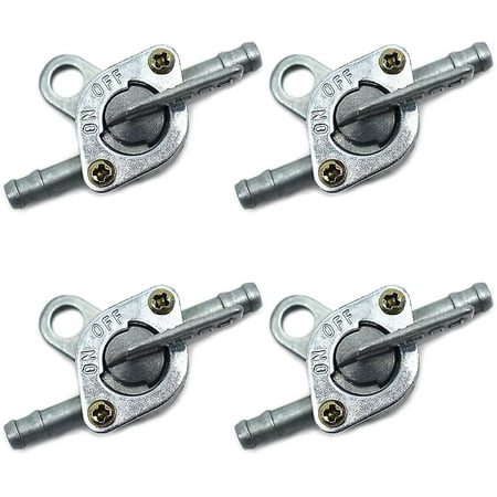 Fuel Switch 4 Pieces Universal Fuel Tap Gasoline Fuel Tap Motorcycle ...