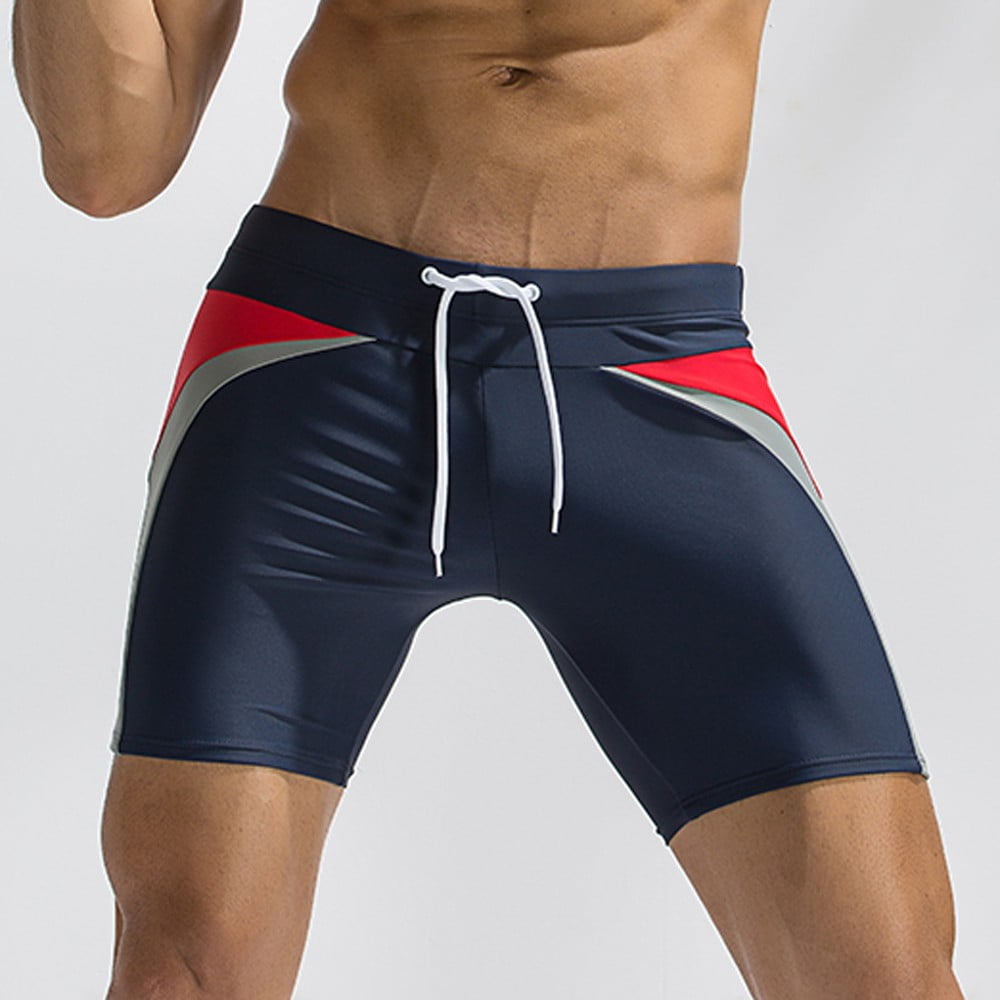 Sehao Mens Breathable Swim Trunks Pants Swimwear Shorts Slim Wear
