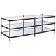 Safavieh Cathal Solid Glass/Mirror Coffee Table, Matte Black - Walmart.com
