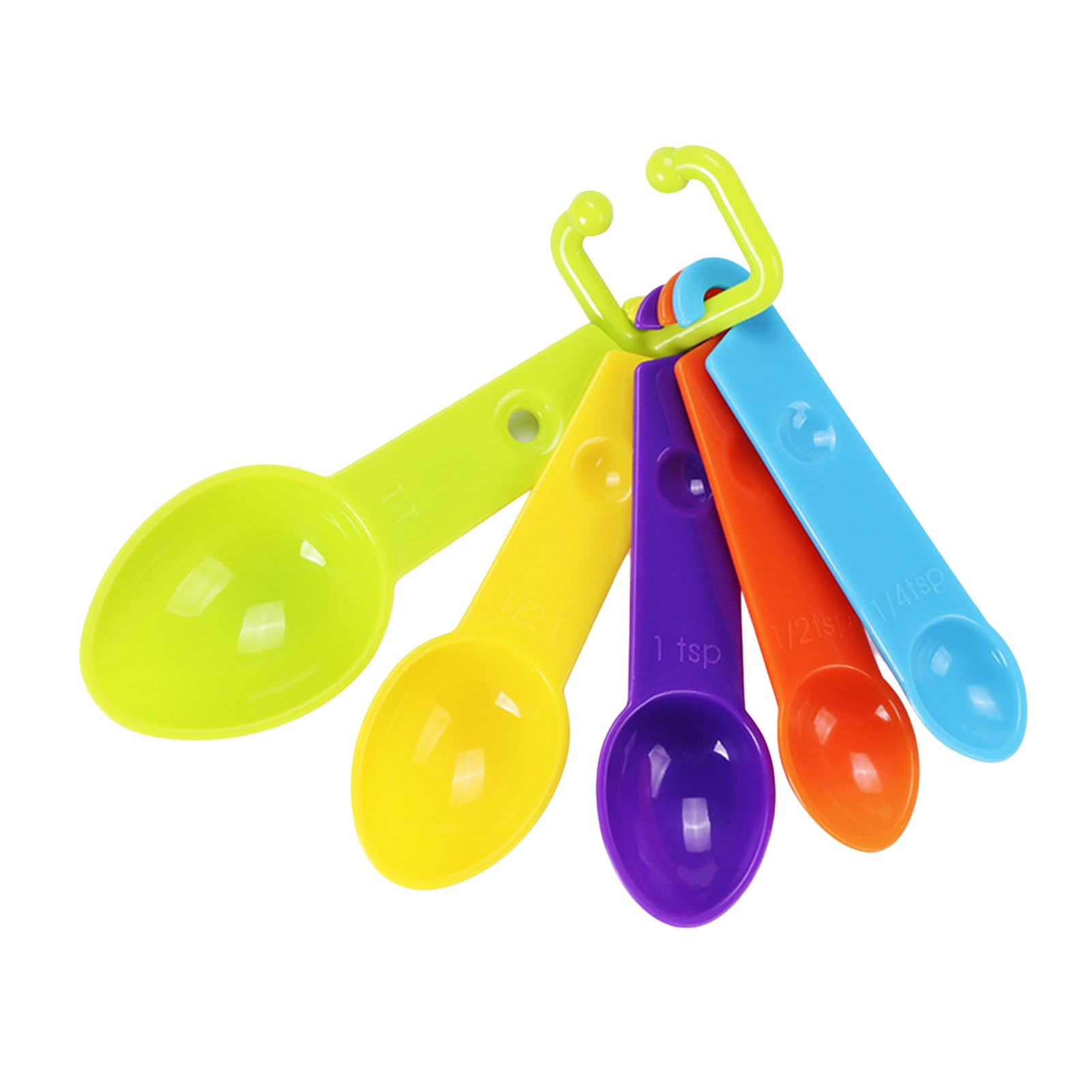 Manunclaims 1 Set Measuring Spoon Hanging Hole Design Precise with ...
