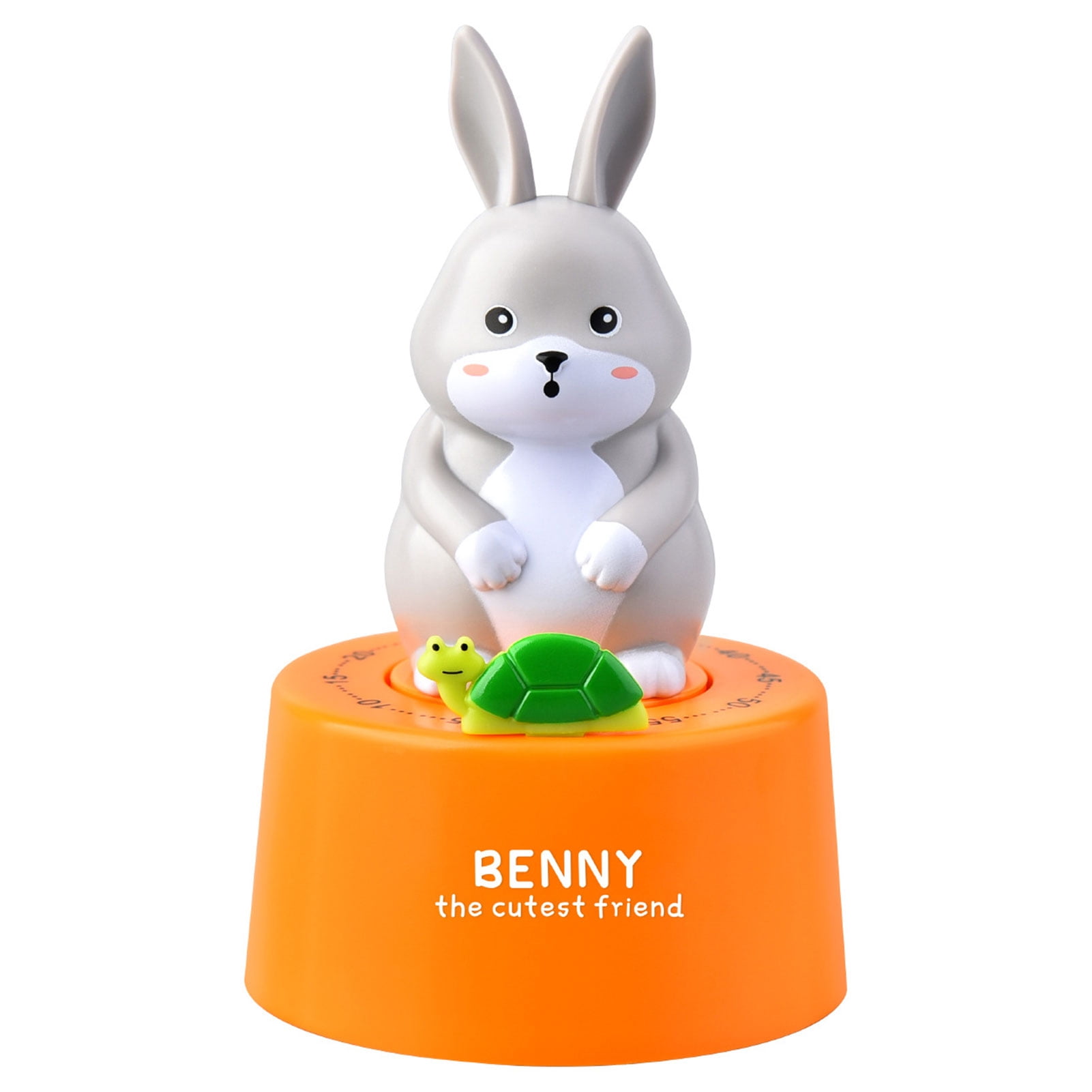 VEAREAR Cartoon Mechanical Timer Cute Animal Shape 60-Minute Wind Up ...