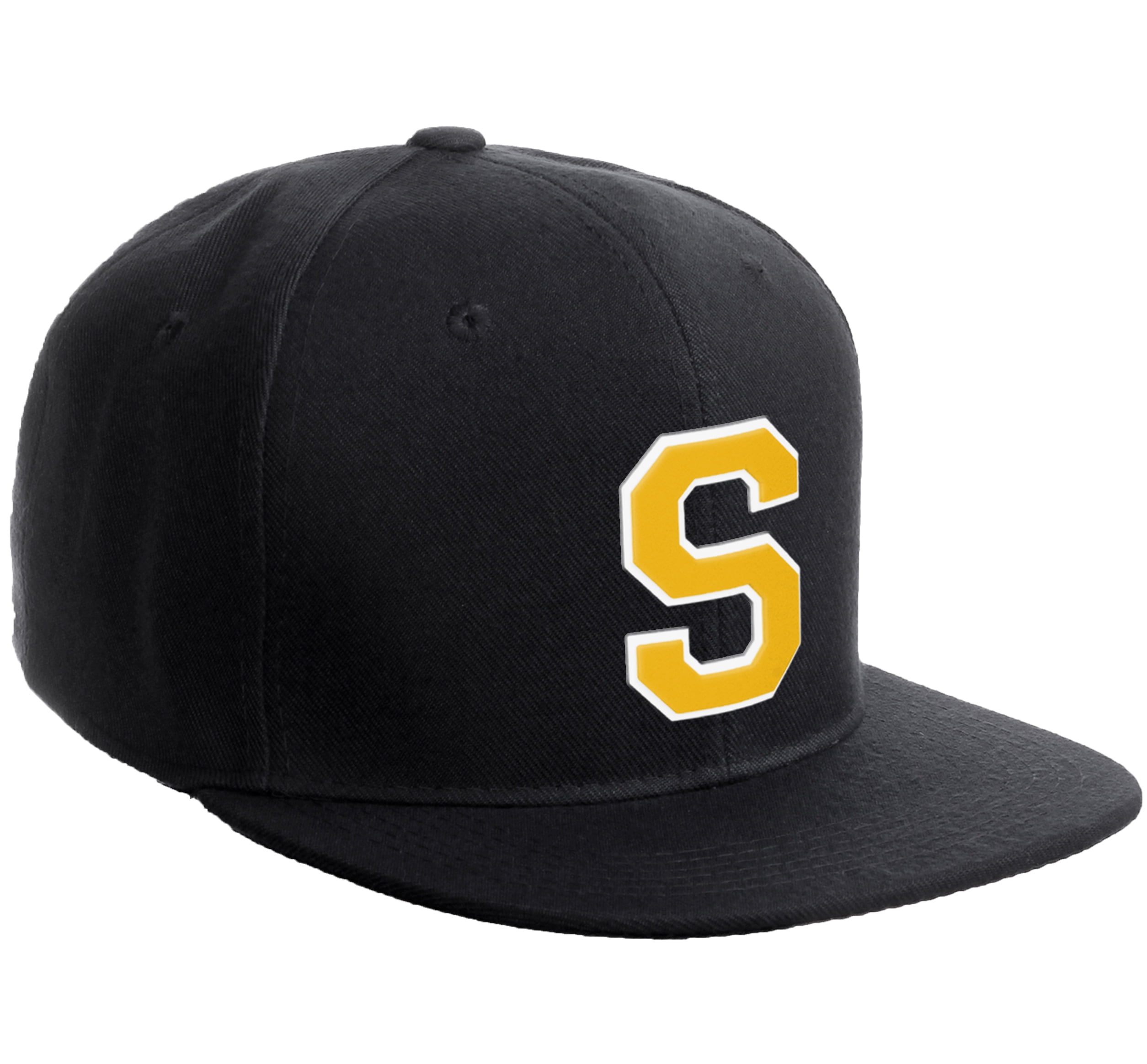 Daxton Classic Snapback Hat Custom A to Z Initial Varsity Letters ...