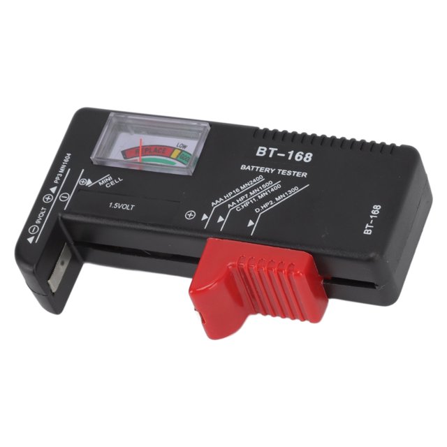 Dry Cell Tester, Widely Universal Battery Tester High Accuracy for 9V 1 ...
