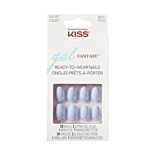 Click here for Kiss Gel Fantasy - Fake Nails - Day 1 - Almond - S... prices