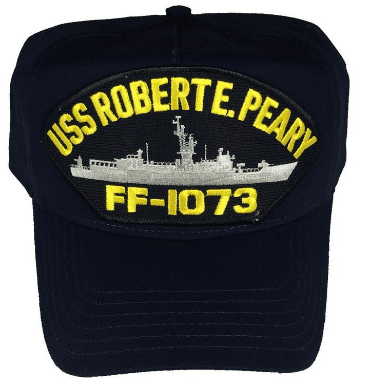 USS ROBERT E. PEARY FF-1073 HAT USN NAVY SHIP KNOX CLASS FRIGATE CHI ...