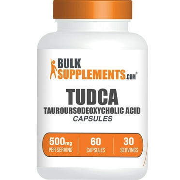 TUDCA Liver Support Supplement, (60 Capsules, 250mg) Genuine Bile Acid ...