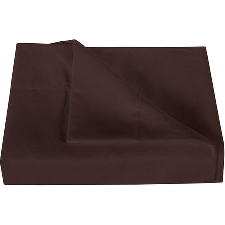 Microfiber Twin Extra-Long Bedding Flat Sheet, Ultra Soft and Wrinkle ...