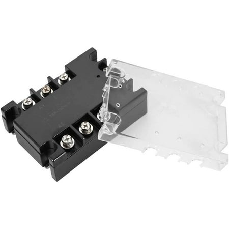 Lepai 3 Phase 10A DC AC Solid State Relay Module, Relay Switch Box SSR ...