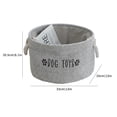 Agiufgs Dog Toy Storage Basket 33 X 33 X 8.07, Keeps Pet Toys Organized ...