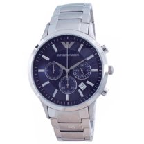 Free Shipping! Emporio Armani Men's Classic Chronograph Stainless Steel ...