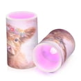 2PCS LED Flameless Candles with Remote and Timer Battery Operated Fake ...