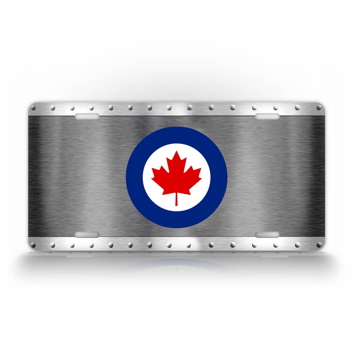 Canadian Air Force License Plate Canada RCAF Roundel CA Auto Tag ...