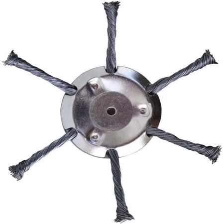 Steel Wire Brush Cutter Trimmer Head Grass Brush Cutter String Trimmer ...