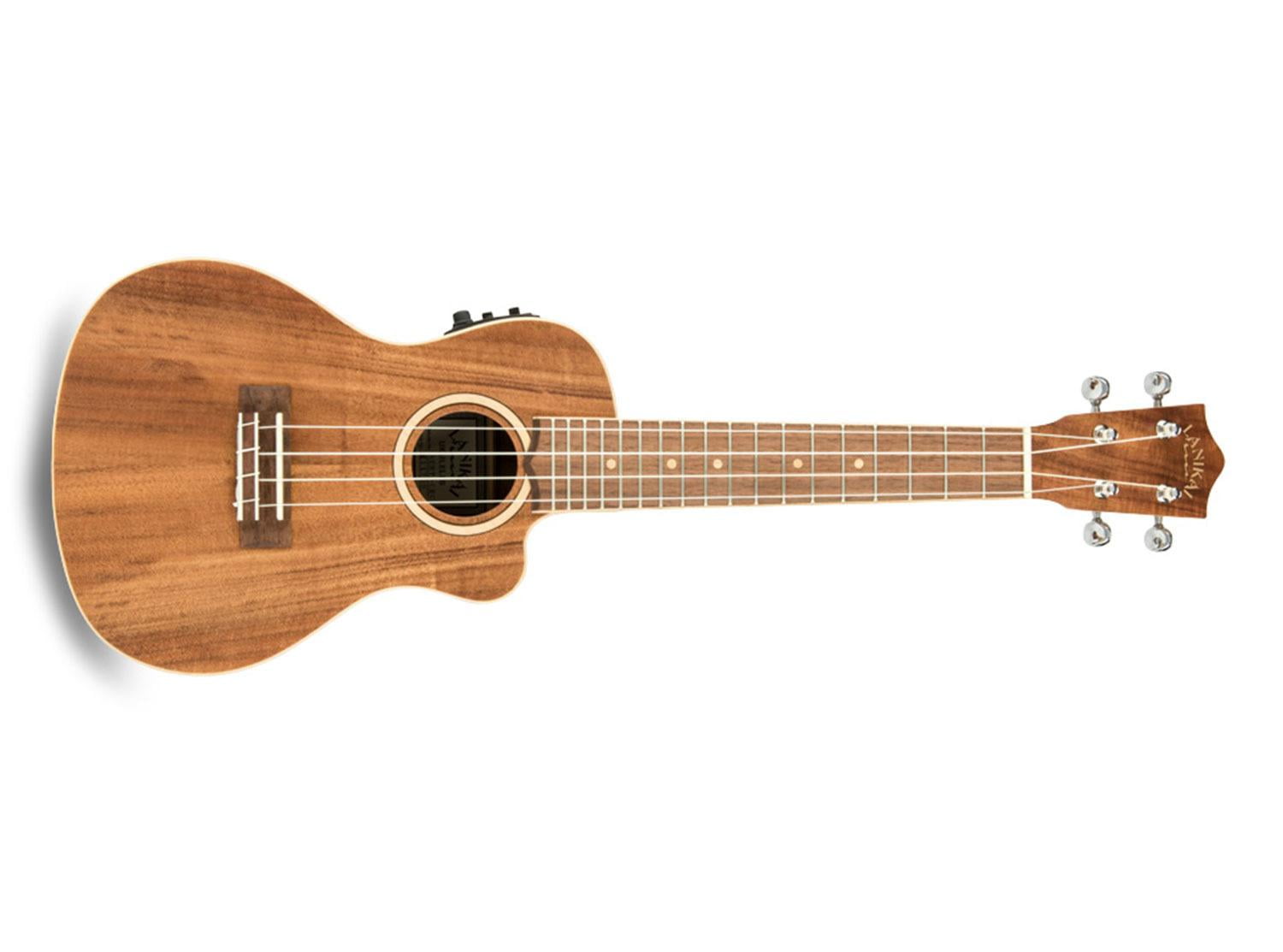 Lanikai Acacia Concert with Kula Preamp A/E Ukulele - Walmart.com