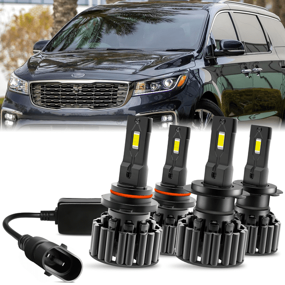 Fits 2005-2014 Subaru Outback LED Headlight Bulb 9005 High Beam H7 Low ...