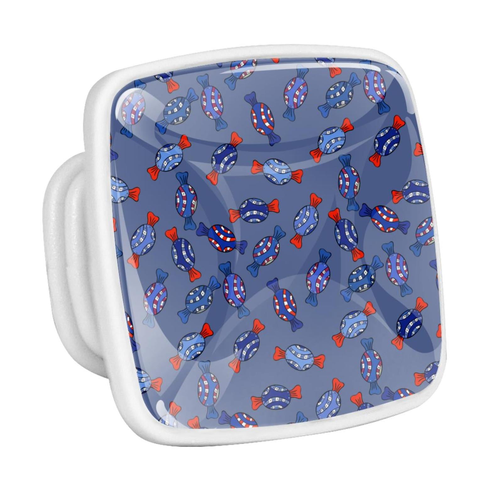 4PCS Square Cabinet Fluorescence Knob Glowing in the Dark Furniture ...