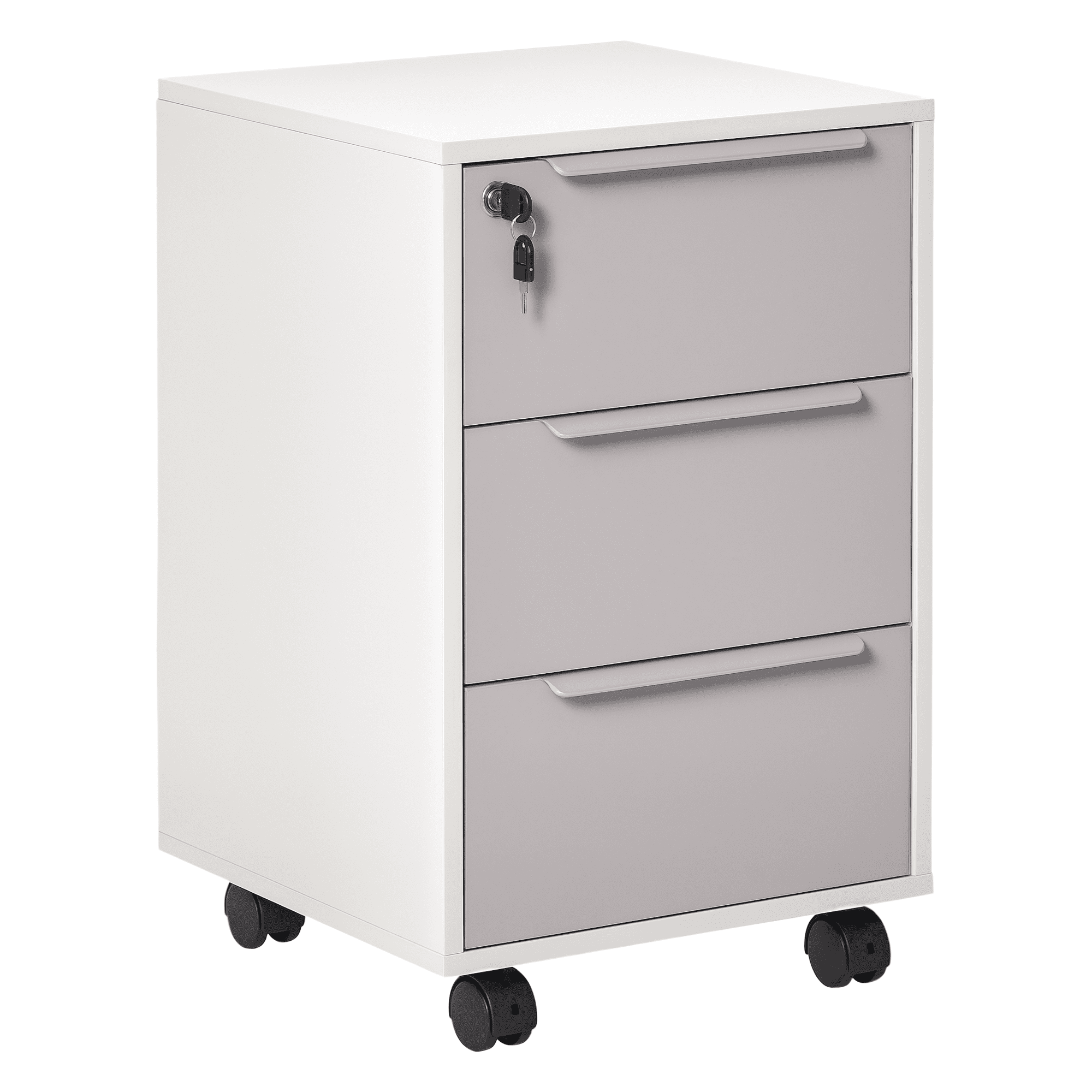 Click here for Homcom Vertical Filing Cabinet With Lock  3 Drawer... prices
