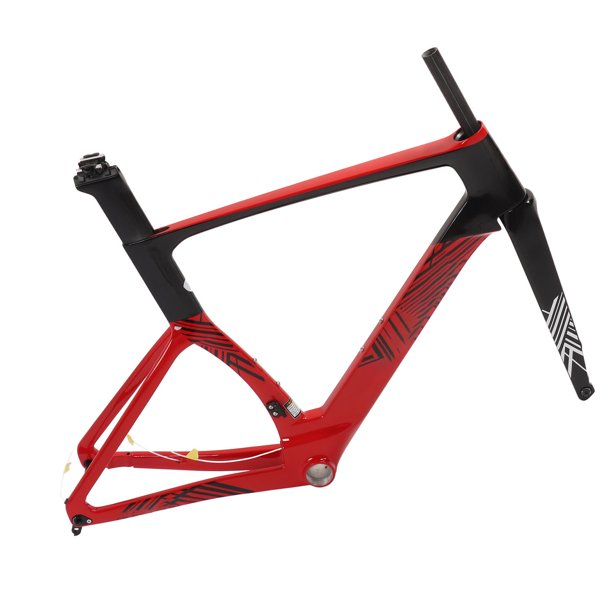 Road Bike Frame with Front, Fork Stem Internal Routing Disc Brake ...