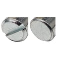 (12) Cross Dowels/Barrel Nuts - 1/4-20 12mm X 10mm Zinc-Plated CNC ...