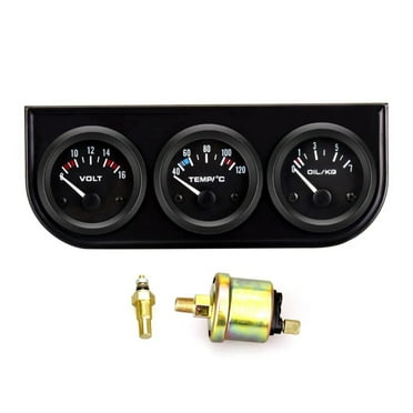 Boat Oil Temp Gauge Marine Engine Temperature Gauge Truck RV ATV Car ...