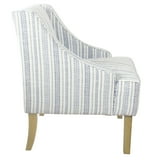 HomePop Classic Swoop Arm Accent Chair - Walmart.com